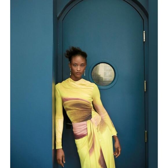 Simkhai | Other | Nwt Jonathan Simkhai Set Shane Top Anika Draped Skirt ...